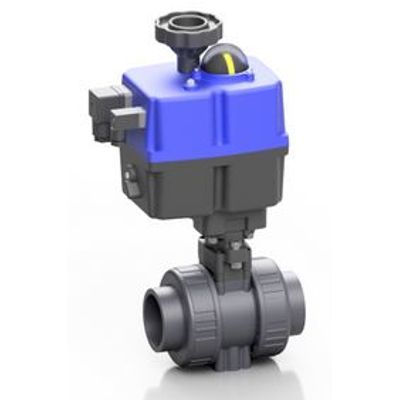 Effast BK1 PVC-U Electric Ball Valve