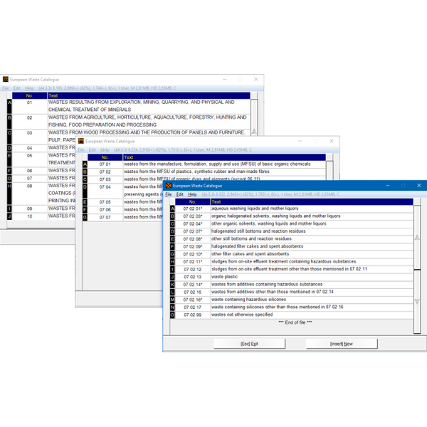 ChemGes Environmental and Safety Management Software