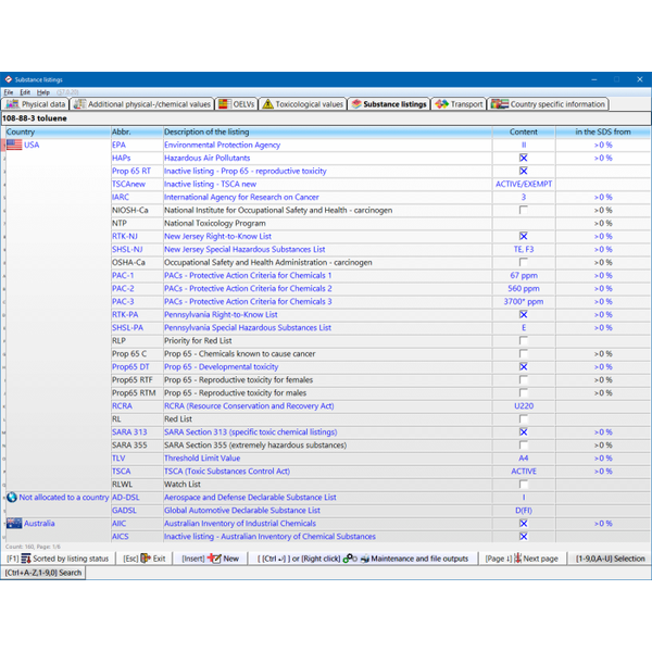 ChemGes Environmental and Safety Management Software