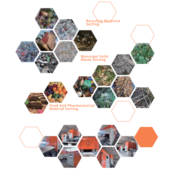 Jono Storm Series Al Visible Light Plastic Recycling Sorting Machine