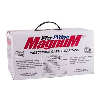 Y-TEX Python Magnum-Ranch Pack Insecticide Tags