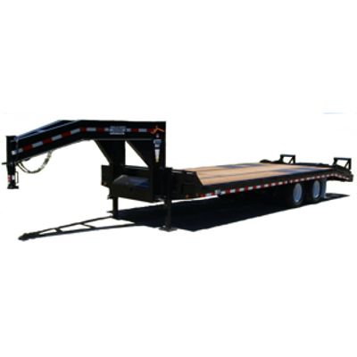RollsRite 25KG25HD-LP 10 Ton Deluxe Flatbed Gooseneck Trailer