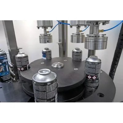 R&R Aerosol Crimp-Checker Machine