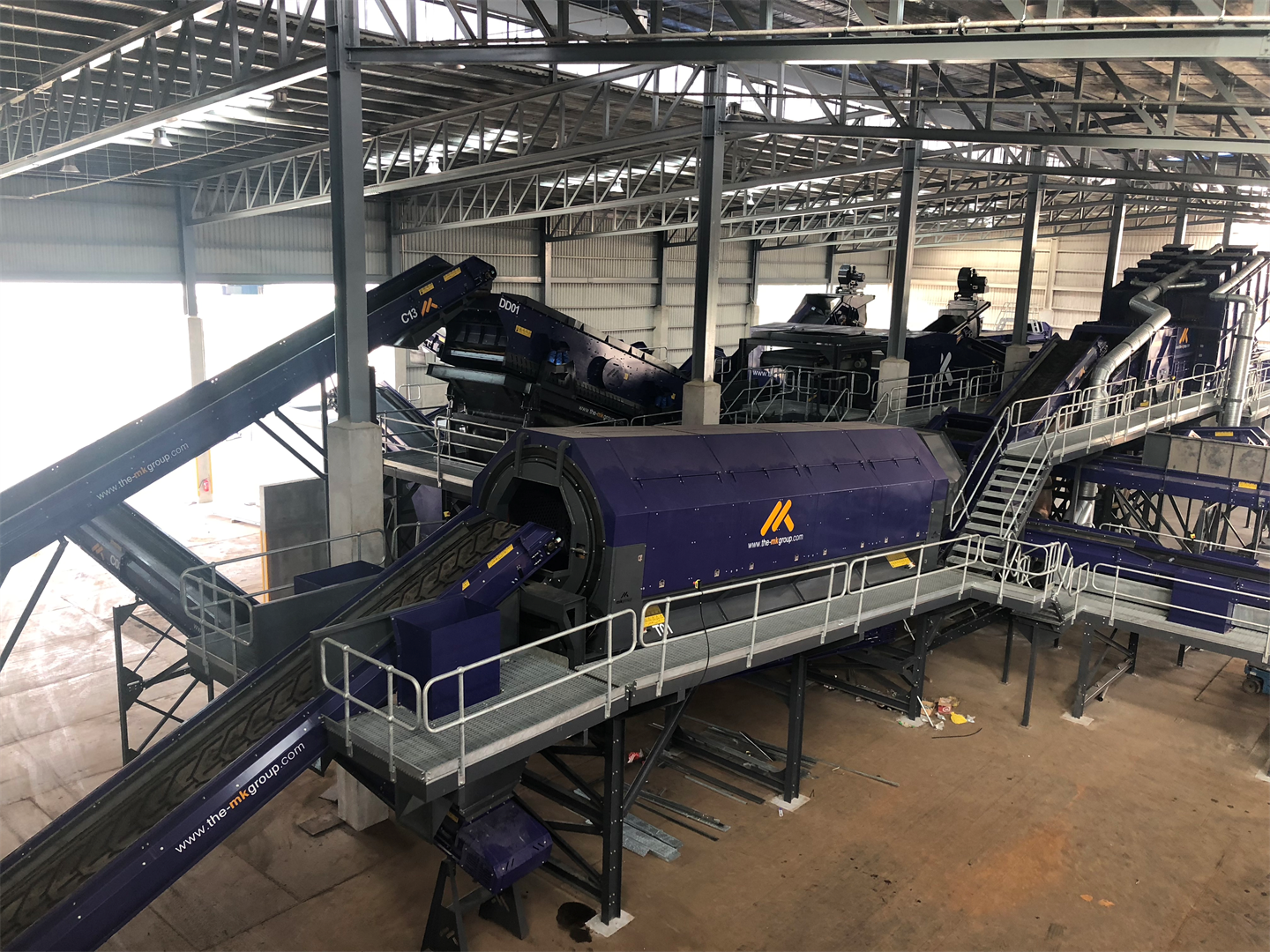 M&K TS620T-HD Track Trommel Screen Heavy Duty