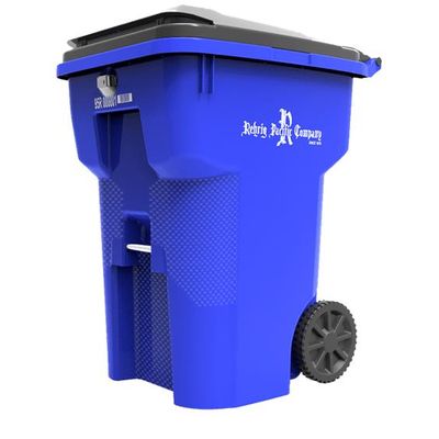 Rehrig 95 Gallon EnviroGuard Roll-Out Waste Collection Cart with ...