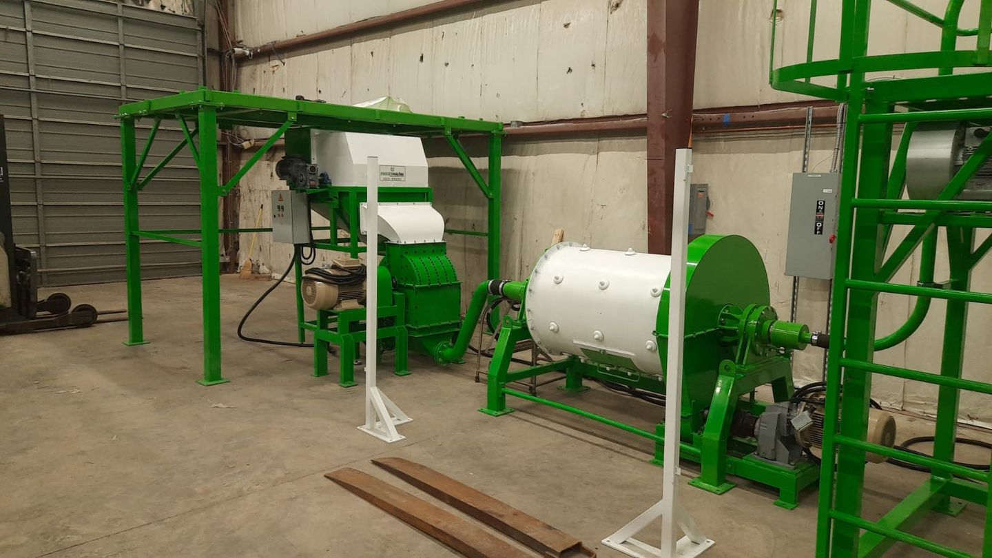 Proses Makina BR100 Lithium Battery Recycling System