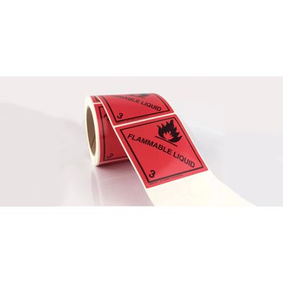 Hibiscus Hazard Warning Diamond Labels