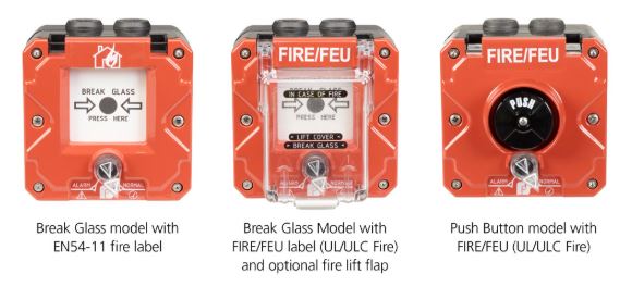 Federal Signal Flameproof and Hazardous Location Break Glass and Push ...