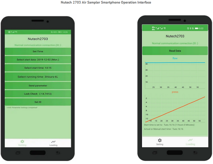 Nutech 2703 Automatic Air Sampling Device for VOC Sampling
